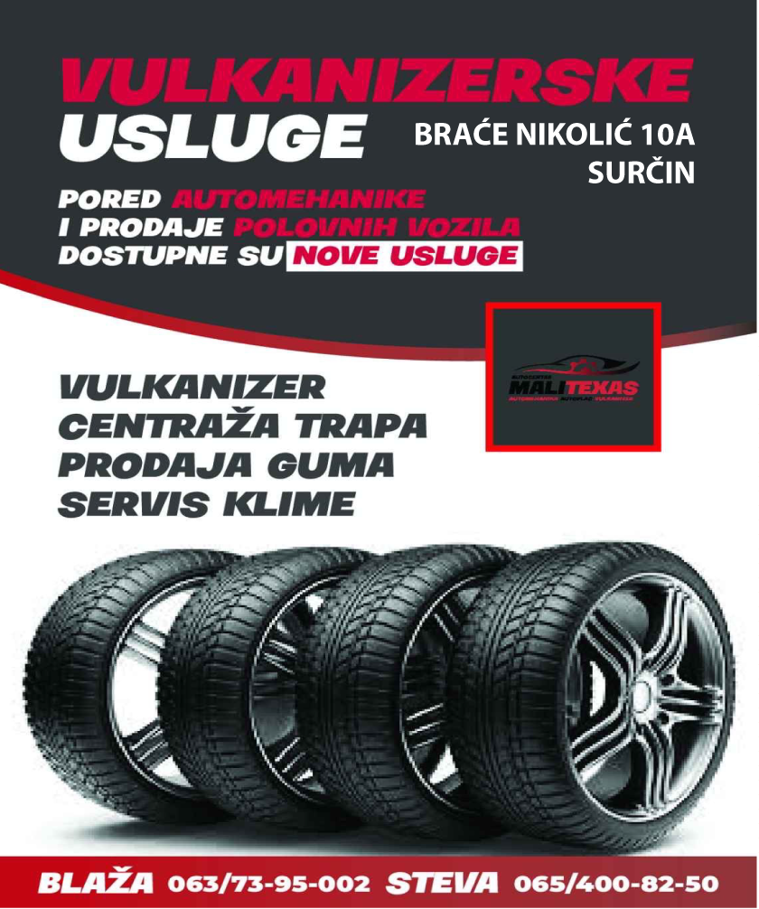Vulkanizer Surči | MOJA BAZA - BIZNIS PORTAL NOVE GENERACIJE